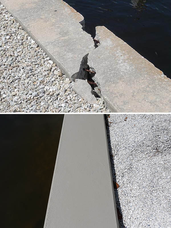 Seawall Cap Replacement - Seawall Savers