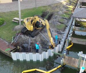 Helical Tie Back Anchor Systems - Seawall Savers