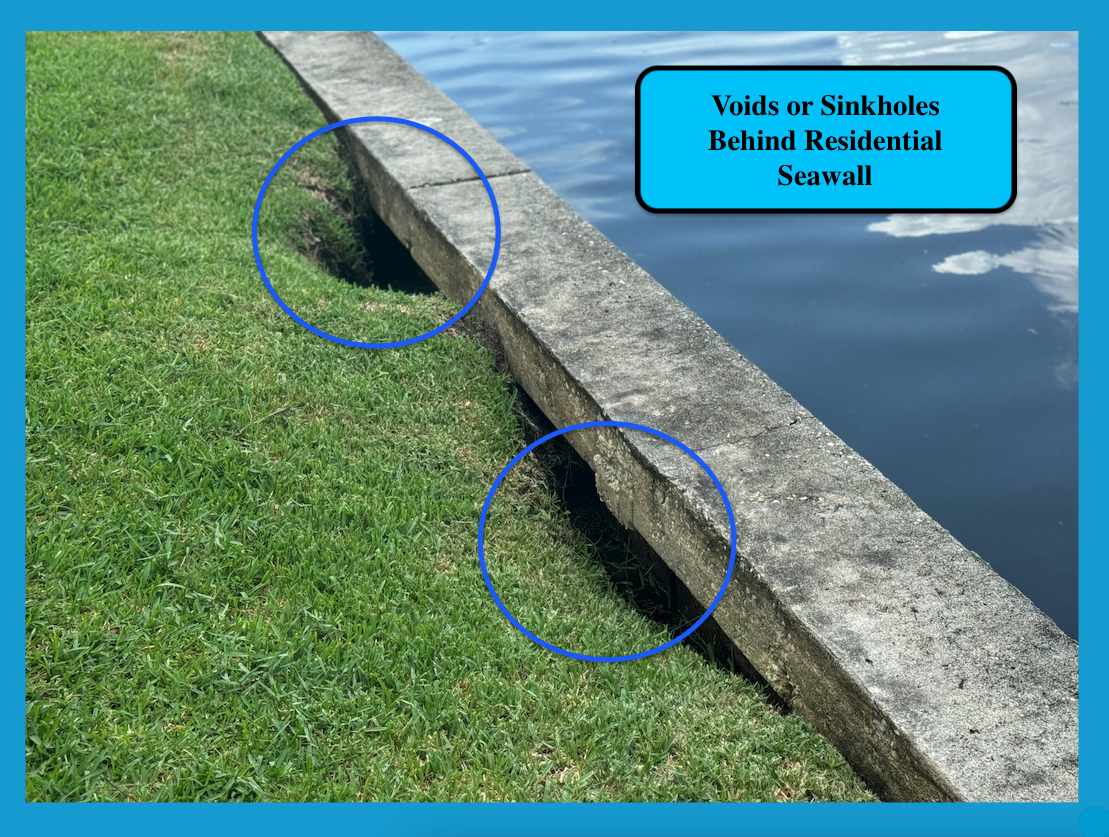 Seawall Sinkholes and Voids - Seawall Savers of SWFL